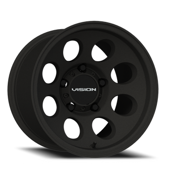 Vision 56 Midway Wheels Rims 16x8 5x114.3 Satin Black 0mm | 56-6865SB0