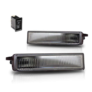 Winjet FOG LIGHTS-CLEAR | HKMR CFWJ-0068-C