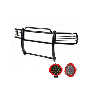 Black Horse Off Road Grille Guard Kit | GDRD 17EB26MA-PLR