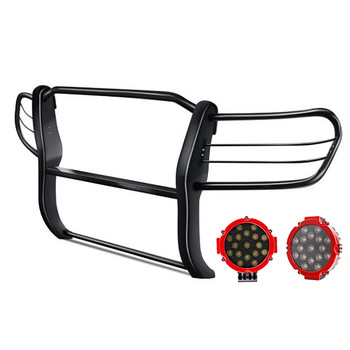 Black Horse Off Road Grille Guard Kit | GDRD 17SG598MA-PLR