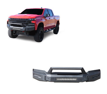 Black Horse Off Road Armour II Heavy Duty Modular Front Bumper Kit ...