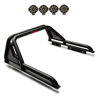 Black Horse Off Road Gladiator Roll Bar Kit | GDRD GLRB-03B-PLB