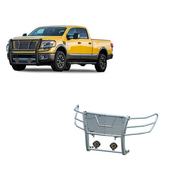 Black Horse Off Road Rugged Heavy Duty Grille Guard Kit | GDRD RU ...