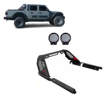 Black Horse Off Road Vigor Roll Bar Kit | GDRD VIRB09B-PL69B