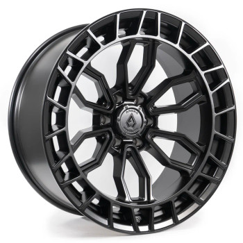 Arena A102 Recon Wheels Rims 17x9 6x139.7 Satin Black 1mm ...
