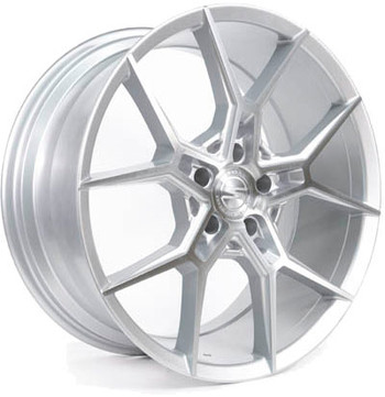 Select S102 Alpine Wheels Rims 20x9 5x120 Brushed Gloss Silver 38mm ...