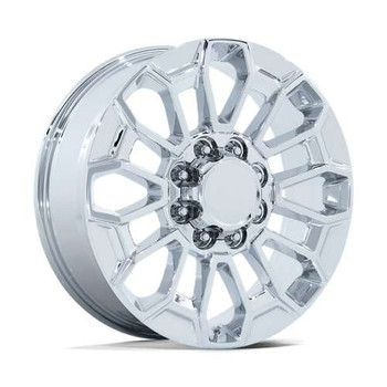 Performance Replicas Pr228 22x8.5 8x165.1 Chrome 15mm Wheels