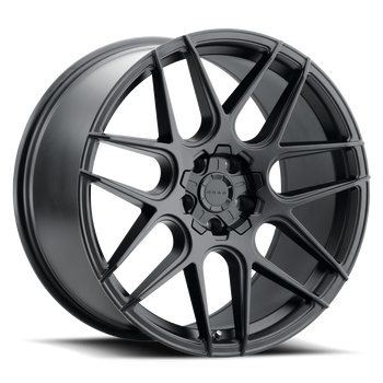 Drag Dr87 18x8 5x115 5x120 Flat Black 20mm Wheels