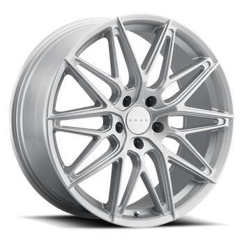 Drag Dr88 18x8 5x108/5x4.25 Silver 40mm Wheels | BB Wheels