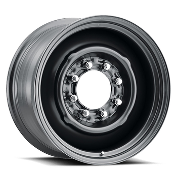 US Wheel Oe Chevy 17x12 5x120.65 Matte Black 25mm Wheels