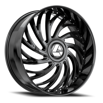 Azara Azx-101 Wheels Rims 18x8 5x114.3 5x120 Gloss Black 35mm | AZX ...