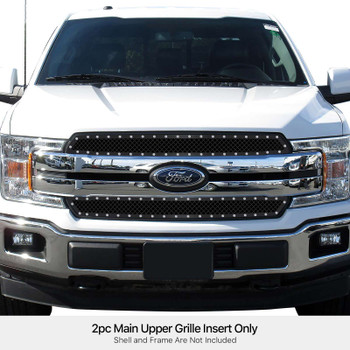 APS Black Rivet Grille | APS GR06LFD42K