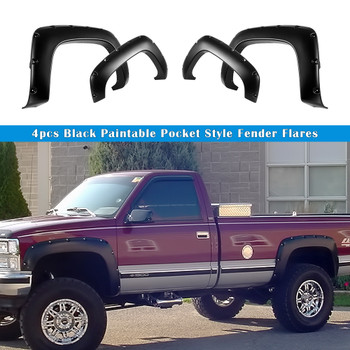 APS Smooth Black Fender Flare Pocket Dimple | APS FF03BJC8SK