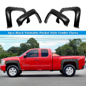APS Smooth Black Fender Flare Pocket Dimple | APS FF03BJJ4SK