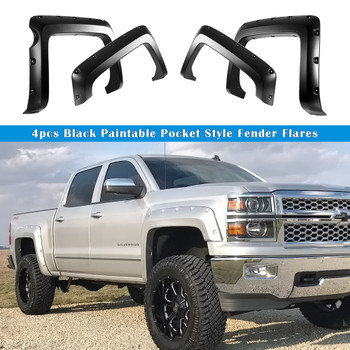 APS Smooth Black Fender Flare Pocket Dimple | APS FF03BJJ7SK