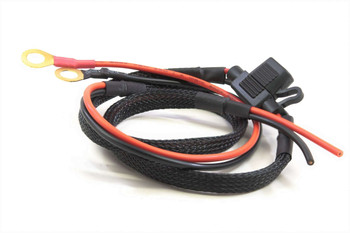 Morimoto Fuse Box Harness: O-Ring Terminals (12V +/-) | HTMC WP323