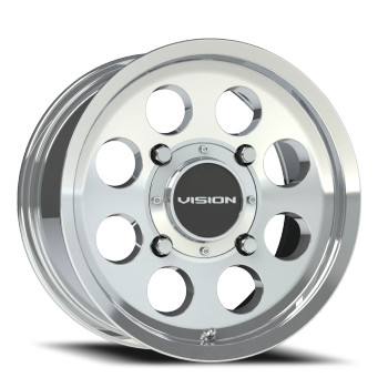 Vision 56 Midway Atv Wheels Rims 17x7 4x136 Polished 38mm | 56-177136P54