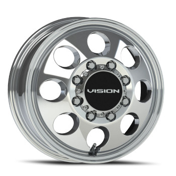 Vision Dually 56 Midway Wheels Rims 20x8.25 8x200 Polished 115mm