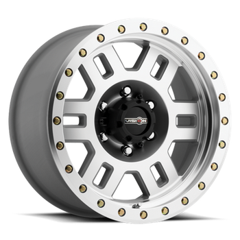 Vision Manx 398 17x9.5 5x139.7/5x5.5 Machined 26mm Wheels