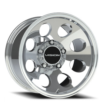 Vision 56 Midway Wheels Rims 20x9 5x150 Polished 12mm | 56-2950P12
