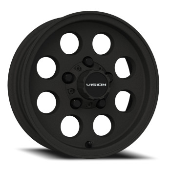 Vision 56 Midway Wheels Rims 13x4.5 5x114.3 Satin Black 0mm | 56VT3465SB0