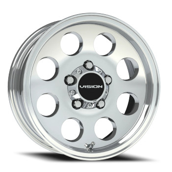 Vision 56 Midway Wheels Rims 15x6 5x114.3 Polished 0mm | 56VT5665P0