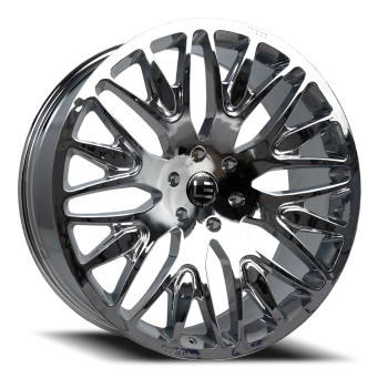 Lux Le 7 22x9 5x120 Chrome 25mm Wheels