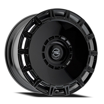 Select S106 Apollo Wheels Rims 22x9 5x112 5x120 Gloss Black 18mm ...