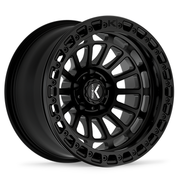 Kg1 Lifter Beadlock Wheels Rims 20x9.5 8x165.1 Matte Black -12mm ...