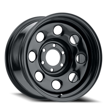Vision Soft 8 85H 16x8 6x139.7 Gloss Black -12mm Wheels