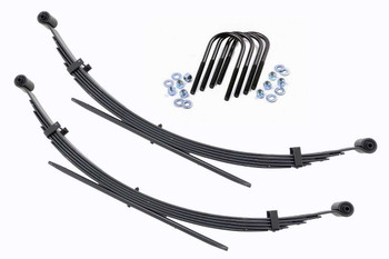 Rough Country Rear 56 Inch Leaf Springs - 2 Inch Lift - Pair - Chevy ...