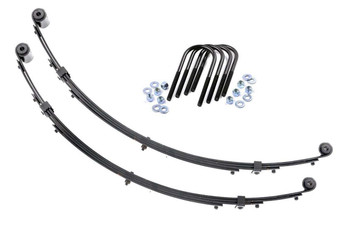 Rough Country Front Leaf Springs - 4 Inch Lift - Pair - Jeep Wrangler ...