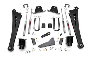 Rough Country 5 Inch Lift Kit - Non-Dually - Ram 3500 4WD (2013-2015 ...