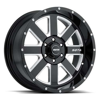 Sota Awol 569Dm 20x12 8x165.1/8x6.5 Black -51mm Wheels