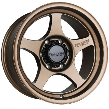 Falcon T2 Wheels Rims 17x9 6x139.7 Matte Bronze -12mm | T2-7983-12-MBR