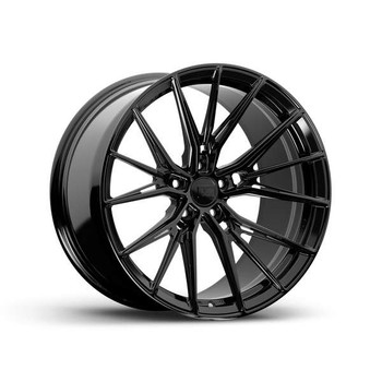 Variant Rian Wheels Rims 19x11 Blank Custom Drilled Gloss Black 30mm ...