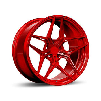 Variant Zeno 20x11 Raw Blood Red 0mm Blank Wheels