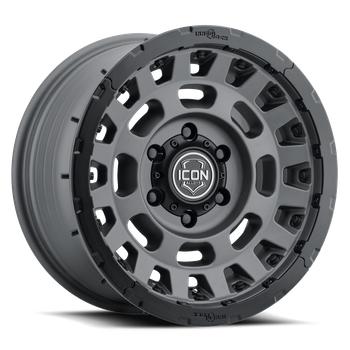 Icon Alloys Hammer Pro Wheels Rims 17x8.5 5x127 Charcoal 6mm ...