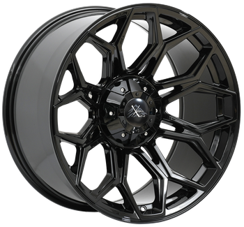 X-Drive Beast 22x10 6x135 Gloss Black -25mm Wheels