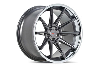 Ferrada CM2 22x9.5 5x120 Graphite Chrome Lip 20mm Wheels