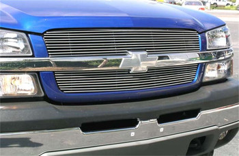 T-Rex 21100 Billet Series Grille Polished Chevrolet Silverado 1500 HD