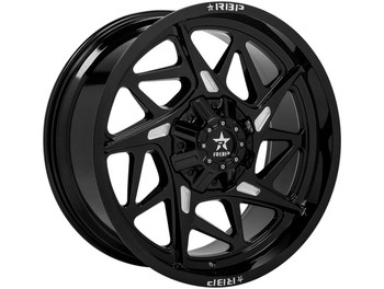 Rbp 97R Patriot 20x10 8x170 Black Milled -12mm Wheels