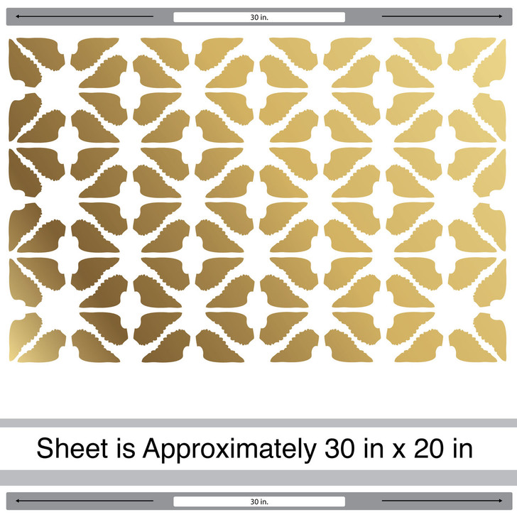 Golden Wing Decal Set