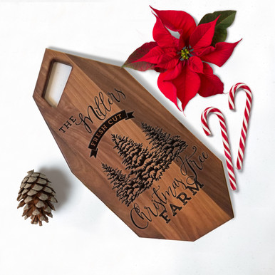 Christmas Tree Farm Cheese Board
