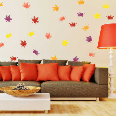 Autumn Leaves Wall Decal Kit