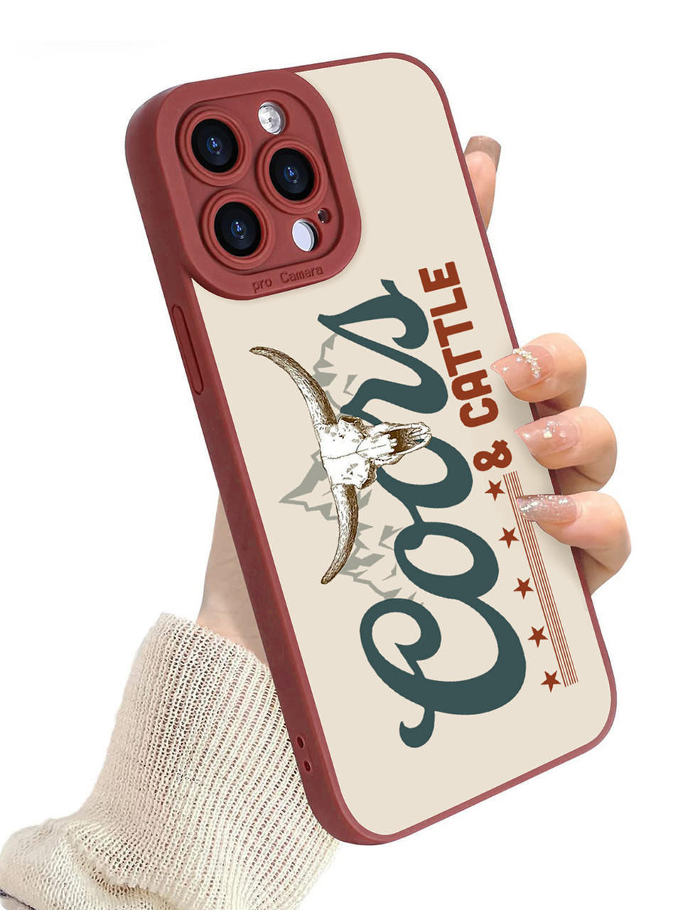 Coors And Cattle iPhone Case
