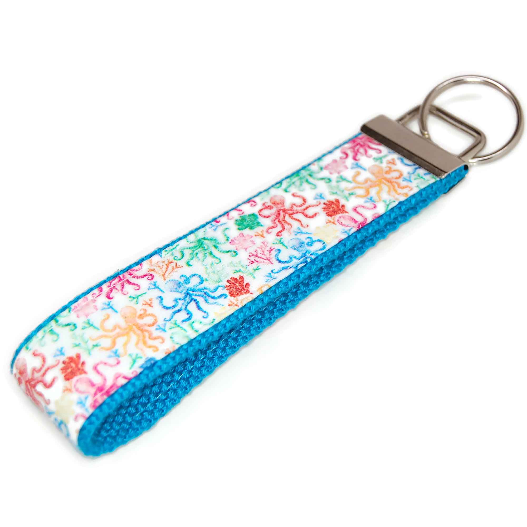 Octopus Multi Color Sea Life Keychain