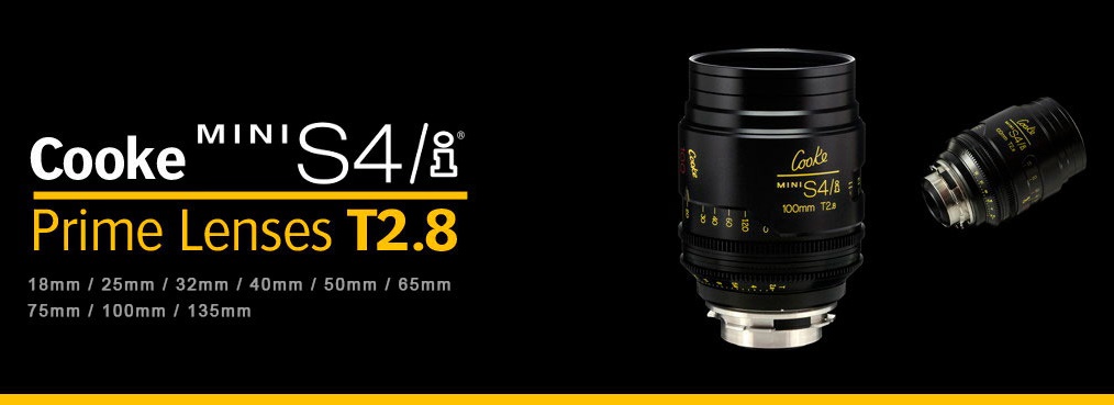 Cooke Mini-S4/i lenses - Omega Broadcast & Cinema