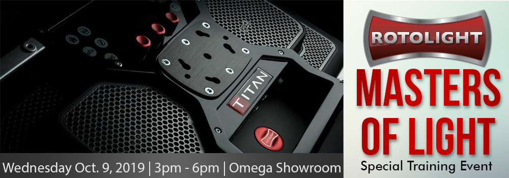 Rotolight Masters of Light Training Event - Omega Broadcast & Cinema