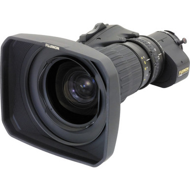 Fujinon 18x 4K Broadcast Wide Angle ENG Full-Servo Lens with 2X ...